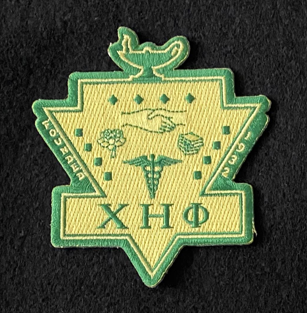 Chi Eta Phi Patches (Chenille or Embroidery) — Greek Galleria