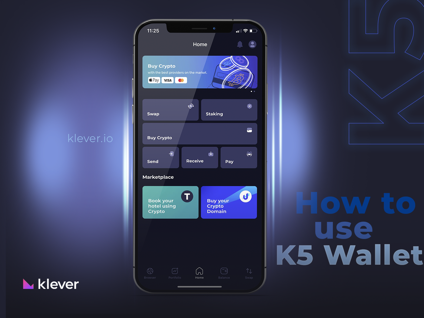 How to use a Klever Wallet? - Klever • All in One Crypto Hot and Cold ...