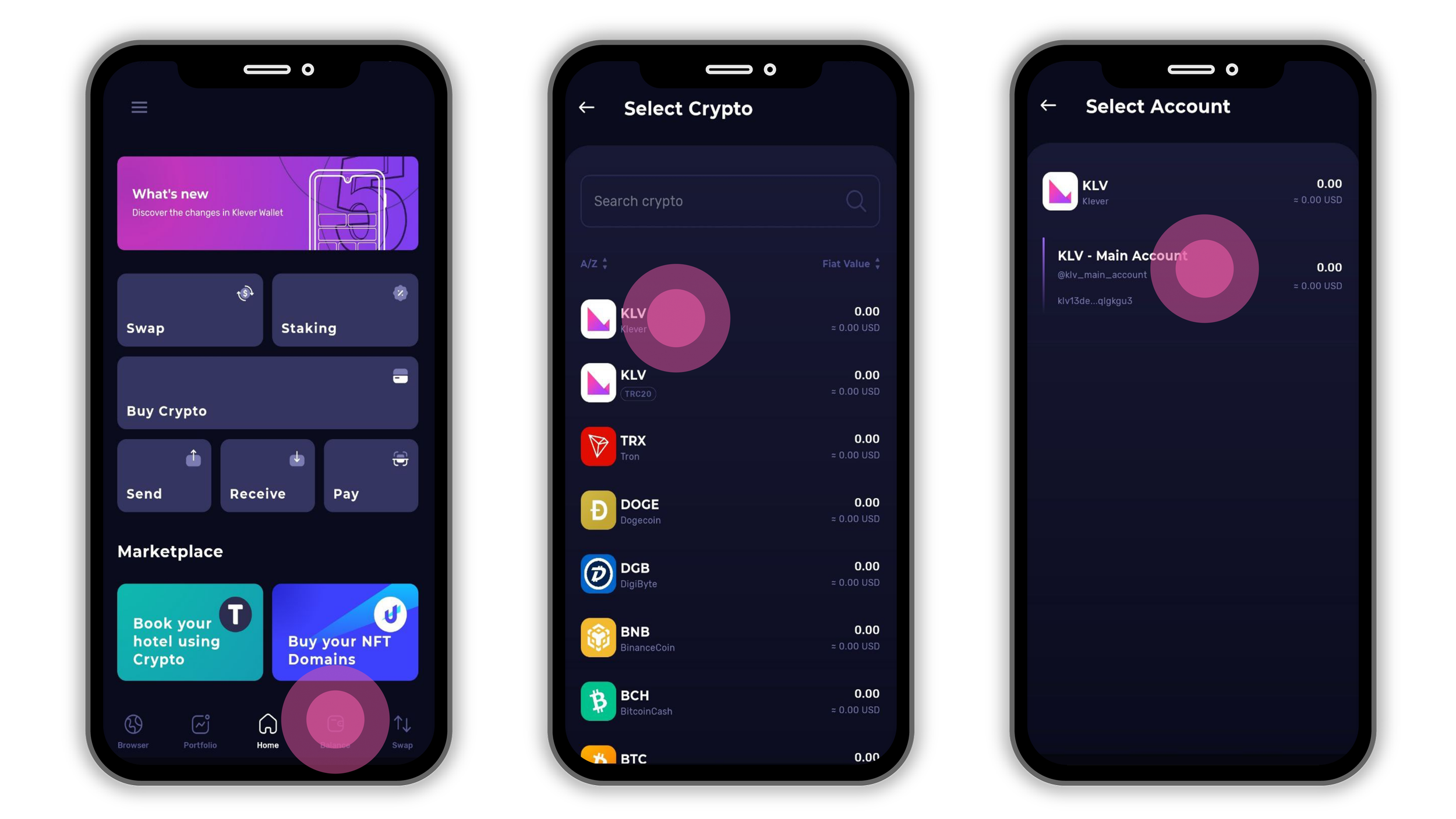 How to use a Klever Wallet? - Klever • All in One Crypto Hot and Cold ...