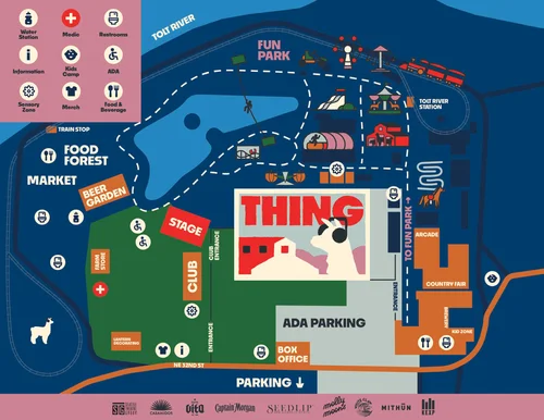 Schedule & Map — THING 2025