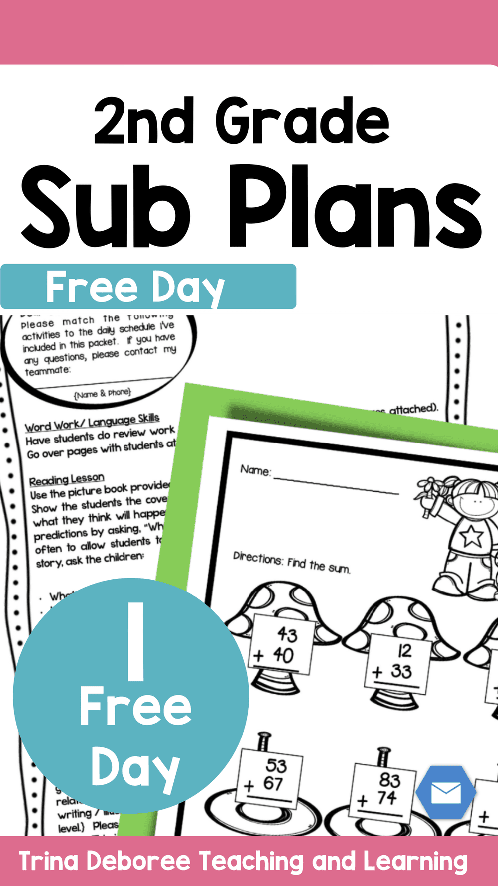 How to Be Better Prepared in a 2nd-Grade Subbing Emergency — Trina ...