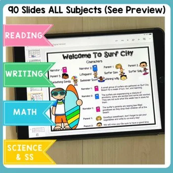 End-of-the-Year Activities Beach Theme Digital Beach Days Activities ...