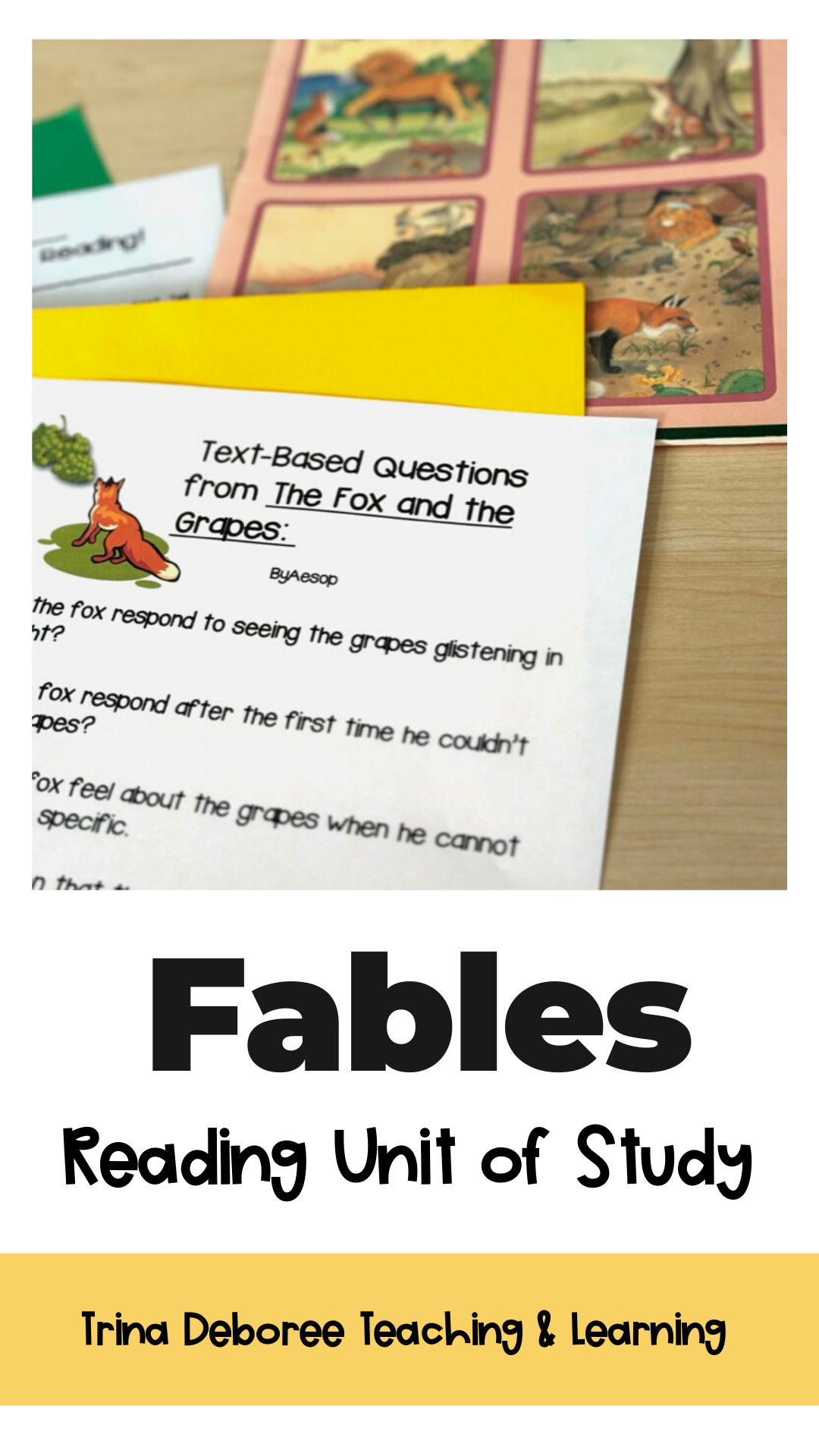 Fairy Tales, Folktales, and Fables Reading Unit of Study — Trina ...