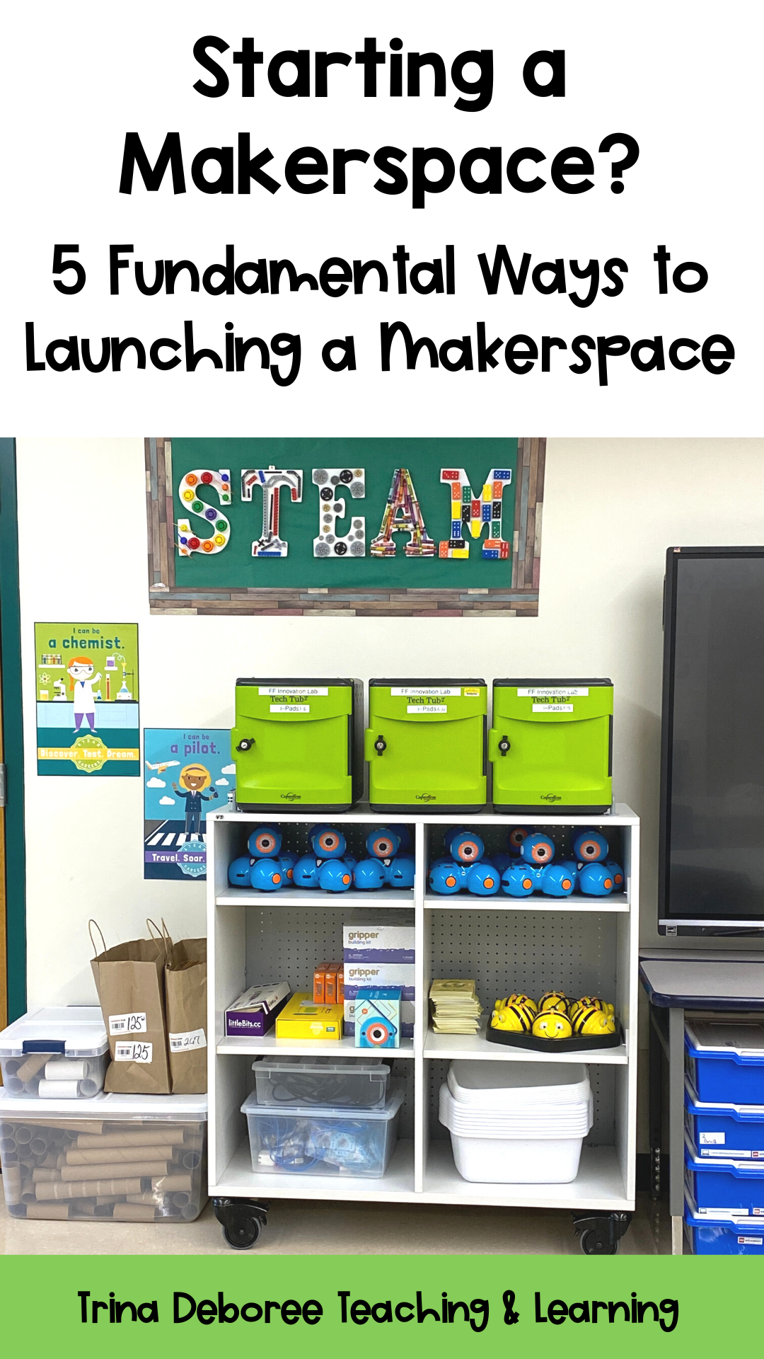 Starting a Makerspace? 5 Fundamental Ways to Launching a Makerspace — Trina Deboree Teaching and ...