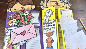 An Easy Mother's Day Crafts That You Can Do in the Classroom — Trina ...