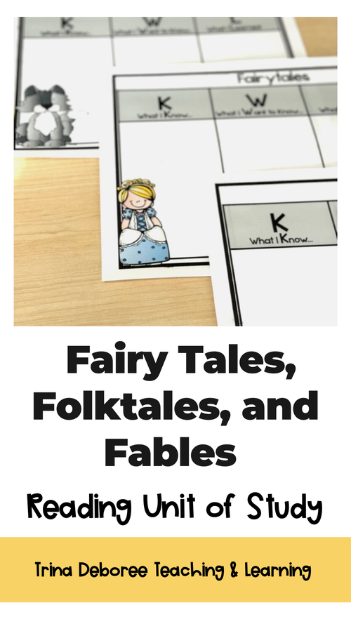Fairy Tales, Folktales, and Fables Reading Unit of Study — Trina ...