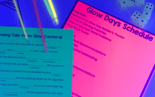 5 Fun Classroom Glow Day Ideas for 2025 — Trina Deboree Teaching and ...
