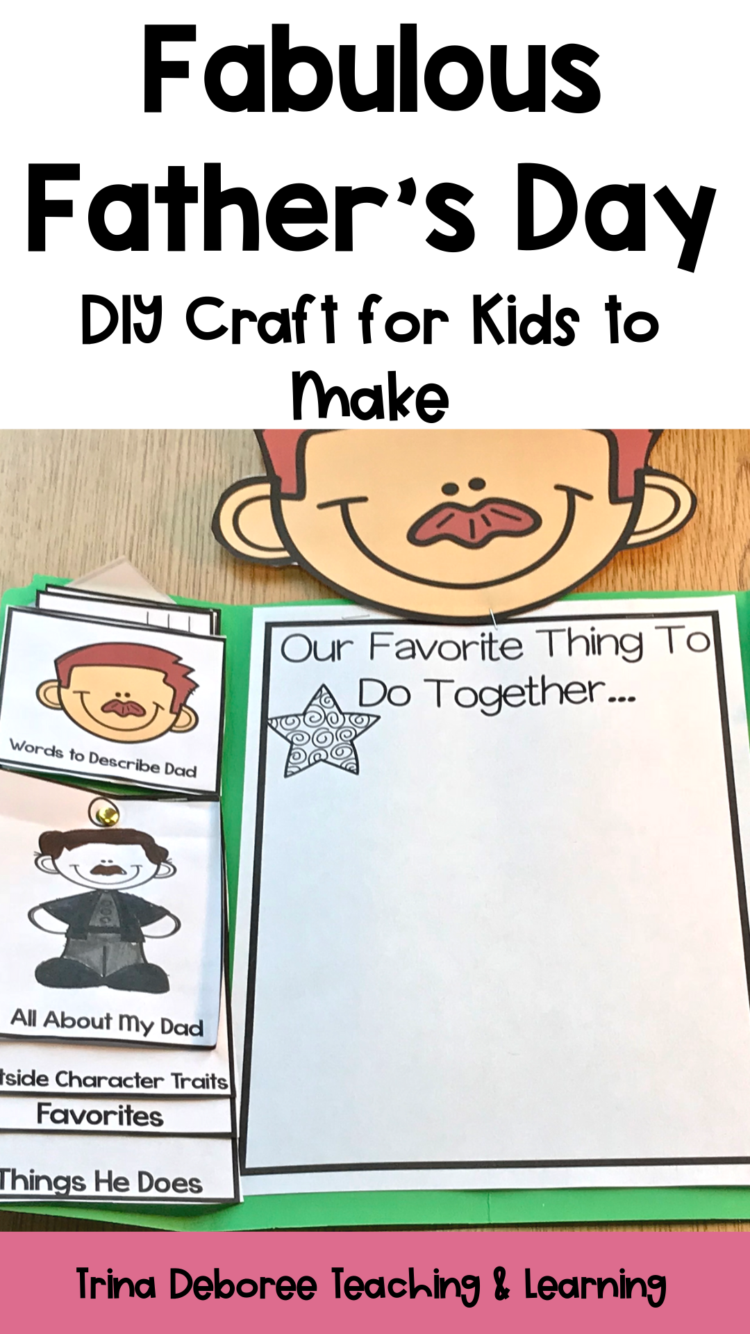Fabulous Father's Day DIY Craft for Kids to Make — Trina Deboree ...