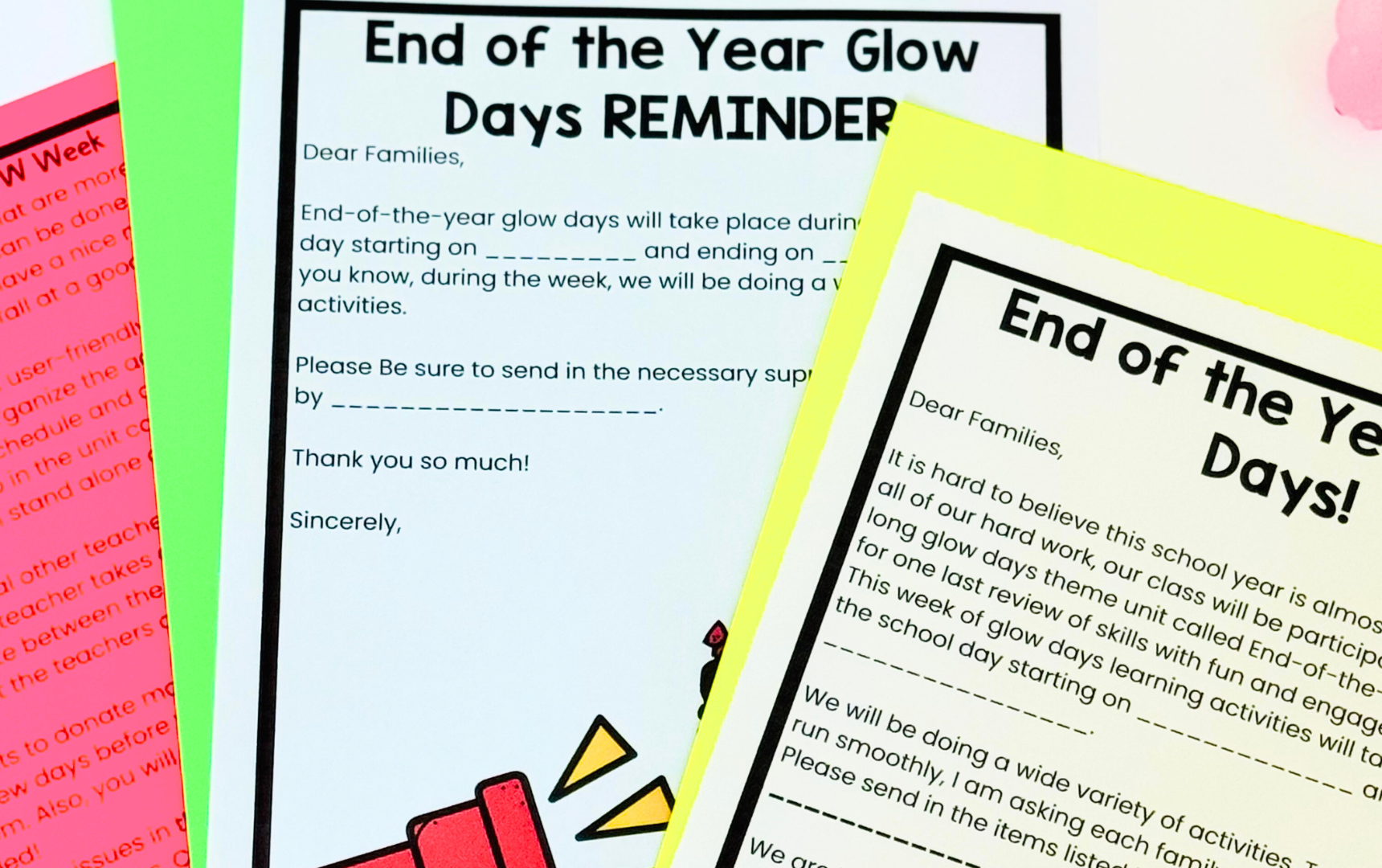 5 Fun Classroom Glow Day Ideas for 2025 — Trina Deboree Teaching and ...