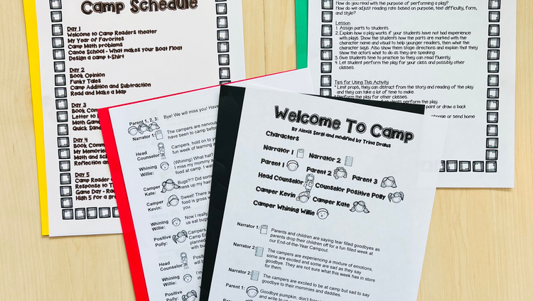 3 Ideas for Camp End of the School Year — Trina Deboree Teaching and ...