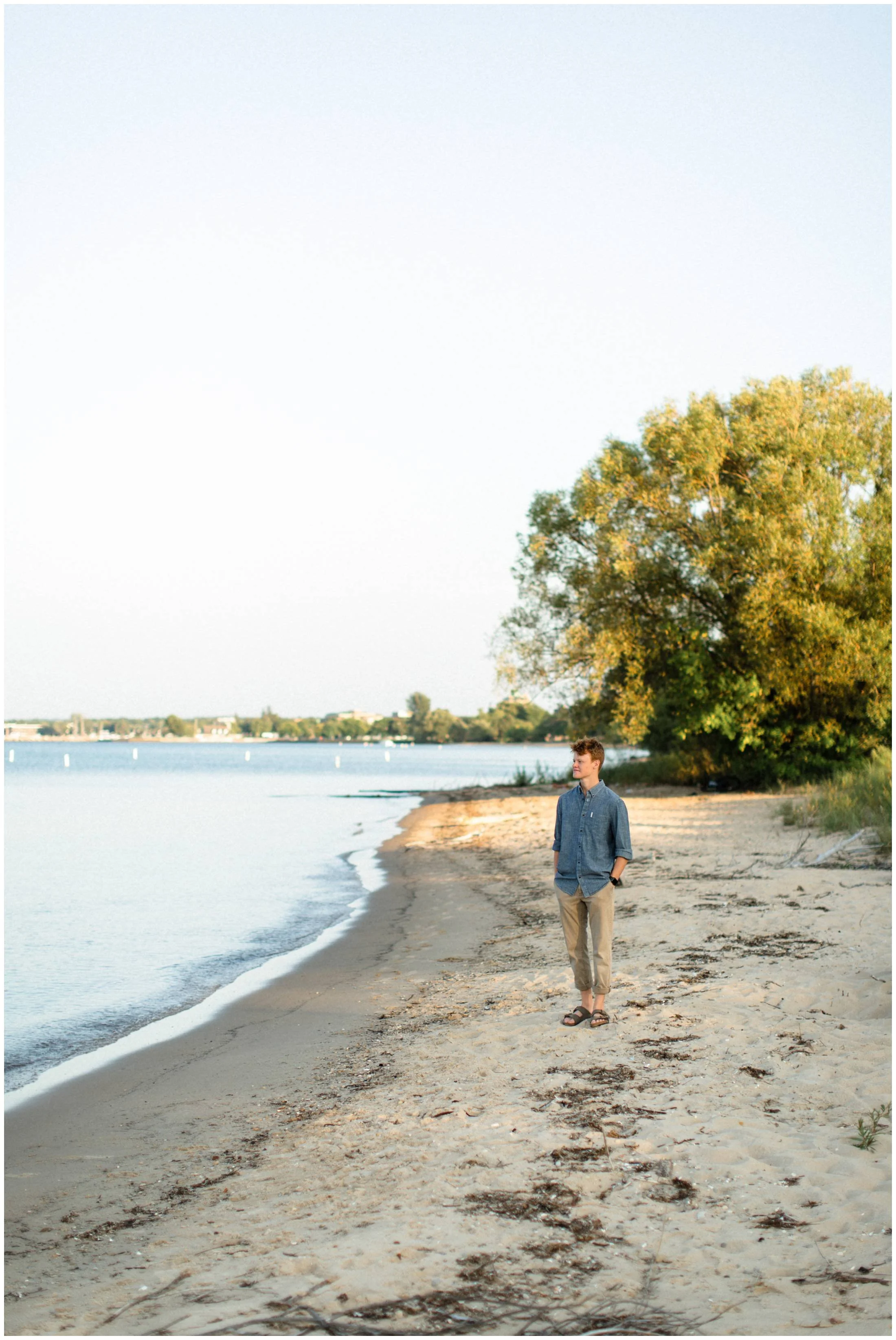 Alex | Traverse City Senior Portraits — Miles + Sarah