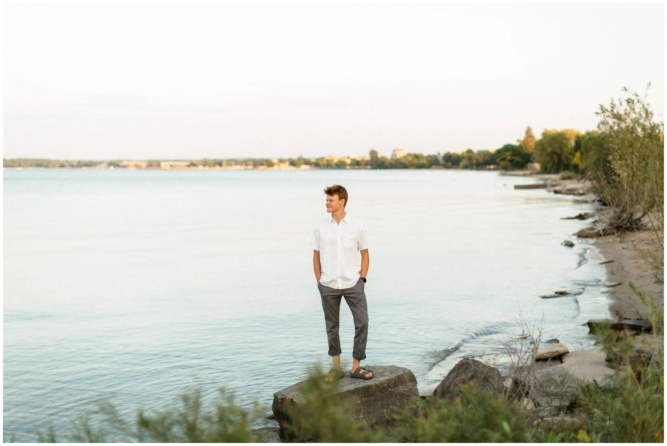 Alex | Traverse City Senior Portraits — Miles + Sarah