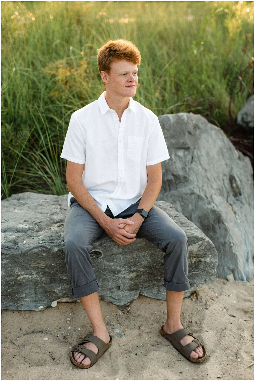 Alex | Traverse City Senior Portraits — Miles + Sarah