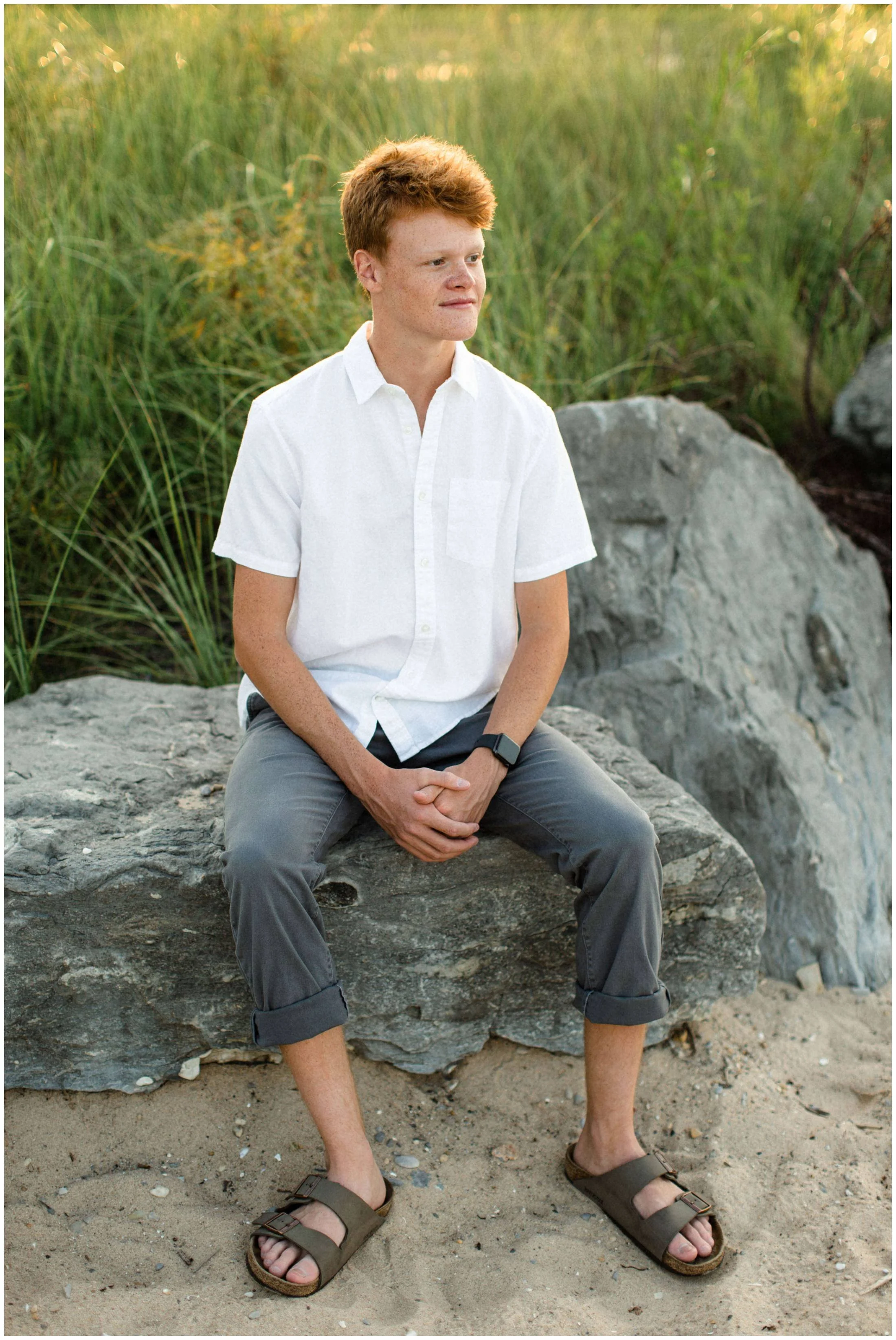 Alex | Traverse City Senior Portraits — Miles + Sarah