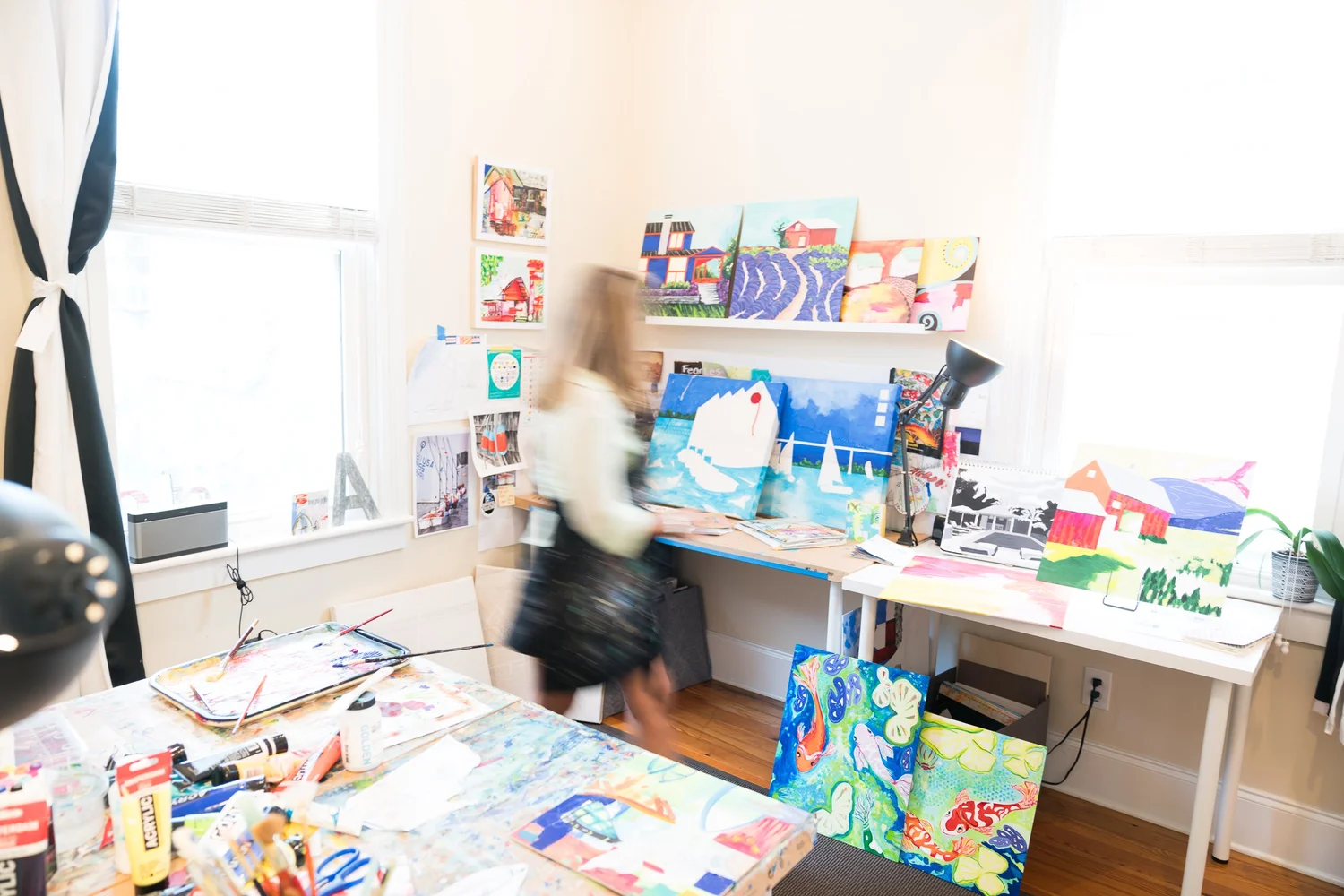 Creativity and Chaos: The Bold and Bright Work of Alison Hall | Artist ...