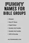 391 Fellowship Names For Bible Study Groups (Youth And Adults)