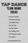 293 Dynamic Group Names For Dance Teams