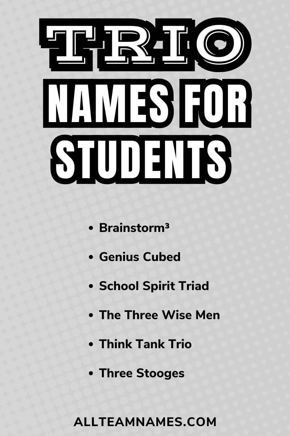 365 Trio Name Ideas For Friends, Group Chats, Teams & Family