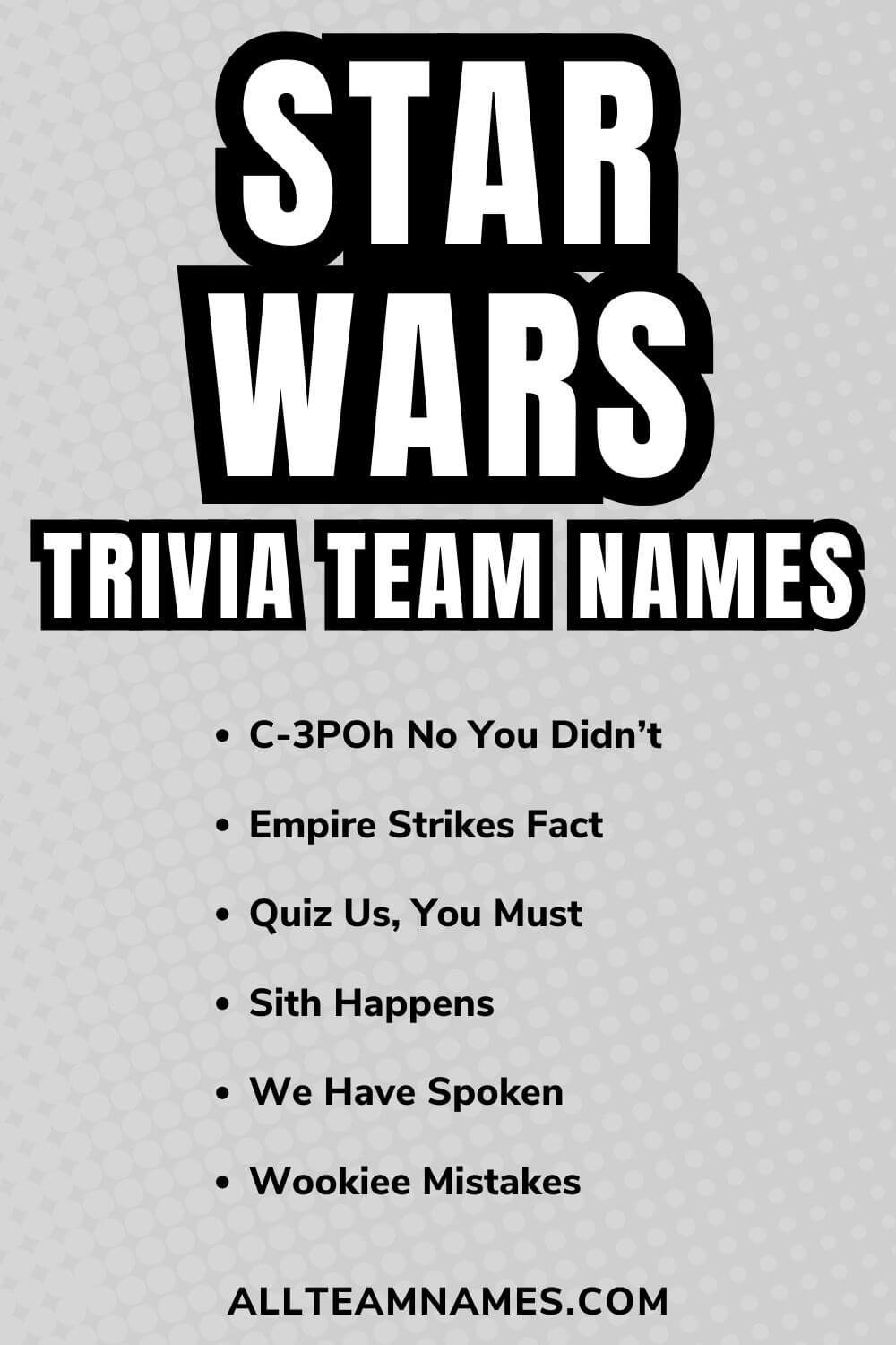 500+ Quiz And Trivia Team Names (Funny, Best And Clever)