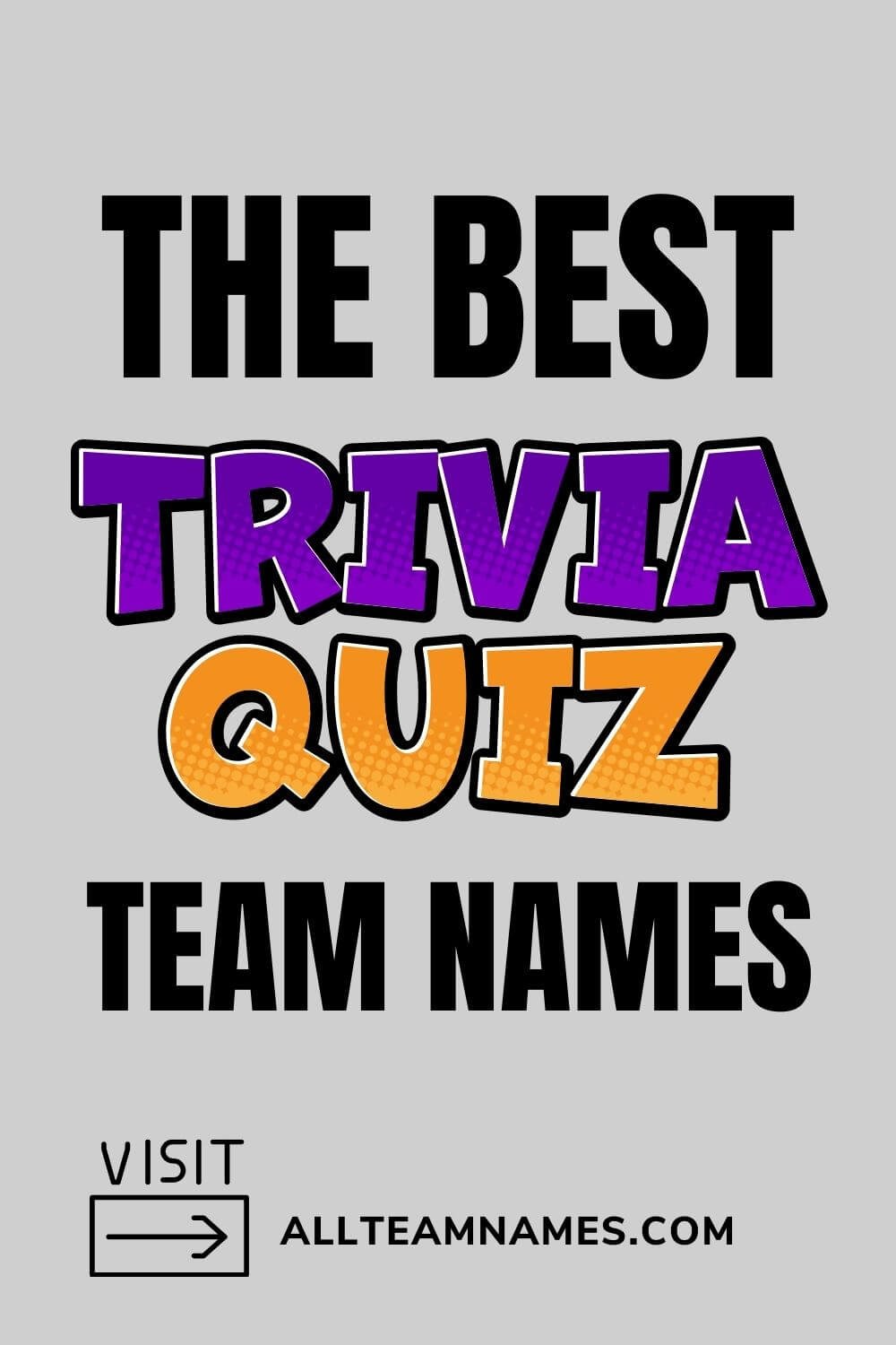 500+ Quiz And Trivia Team Names (Funny, Best And Clever)