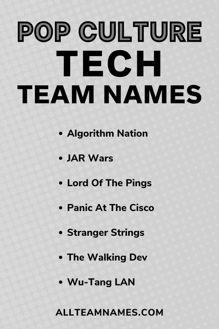 119 IT Team Names That Techies Will Love (Categorized)