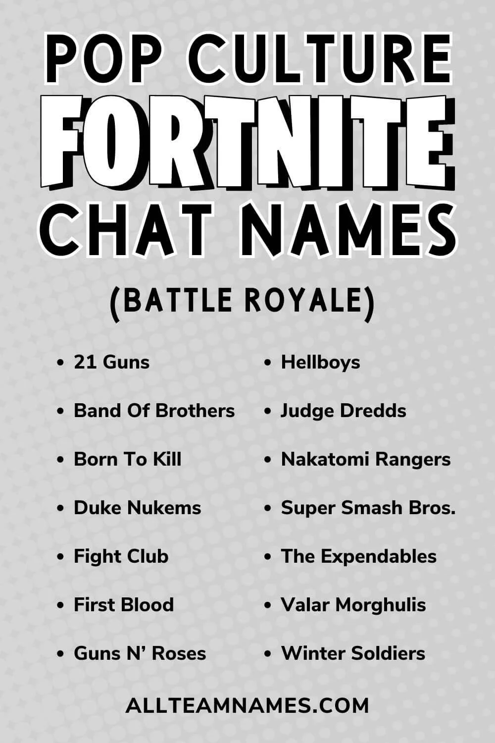444 Unique Fortnite Group Chat And Island Names (Categorized)