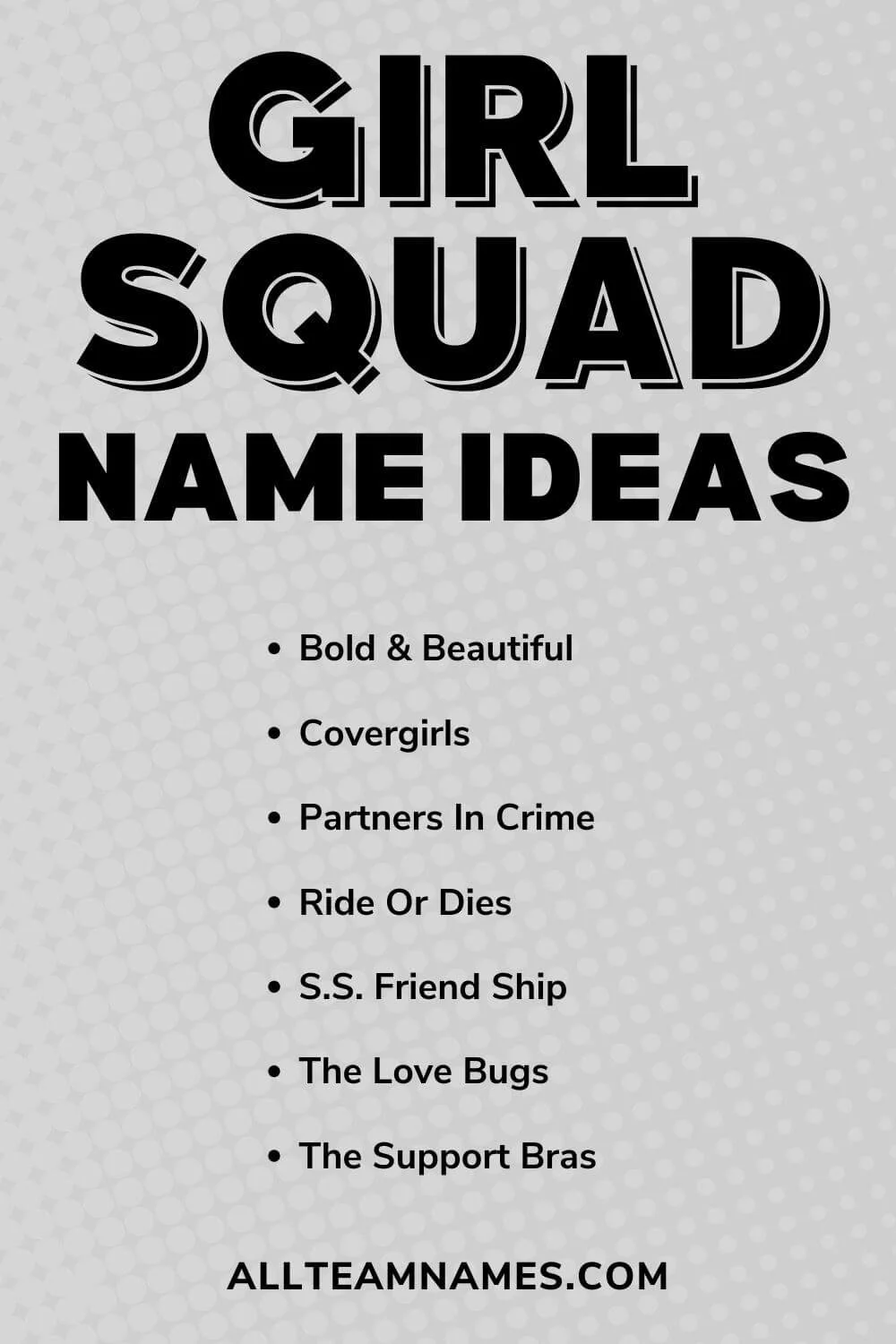 500 Best Team Names For Women & Girls (Sorted By Groups)