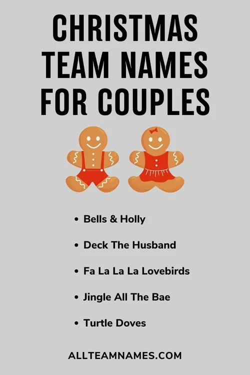 239 Best Christmas Team Names For Holiday Parties (Categorized)