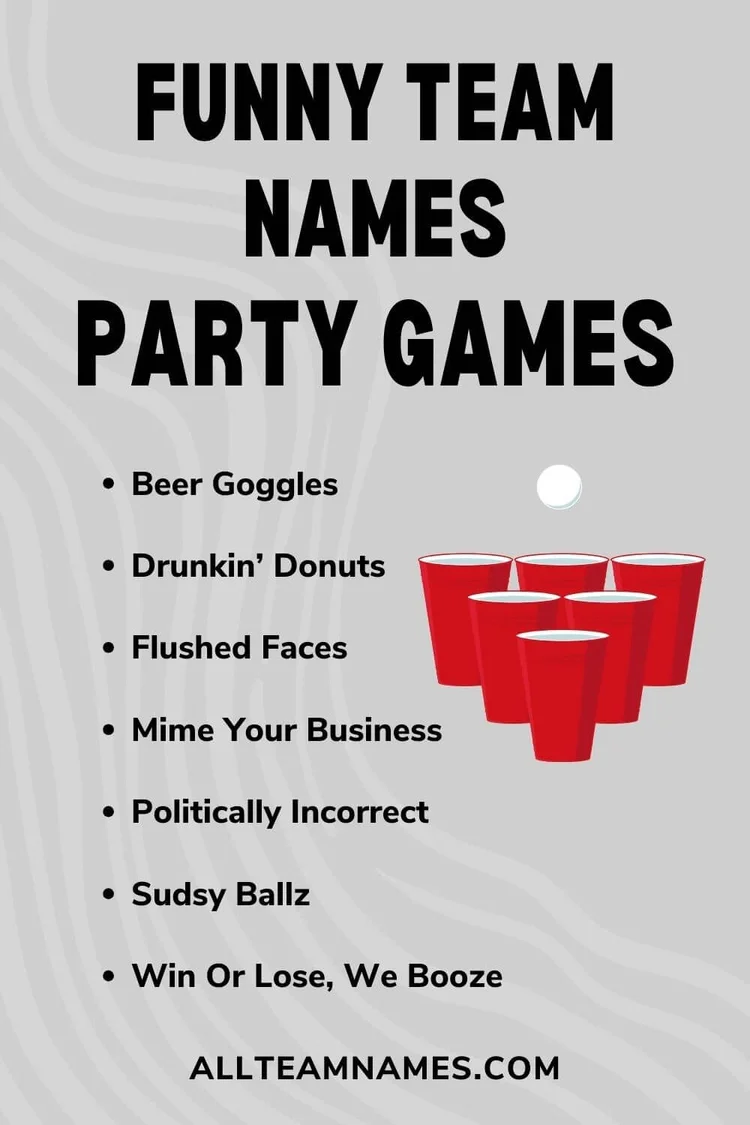 569 Funny And Amusing Team Names For All Types Of Games