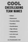 218 Captivating Cheer Team Names For Your Squad