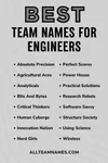 243 Elite Names For Engineers And Their Teams