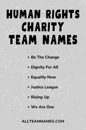 363 Inspirational Fundraising Team Names (By Category)