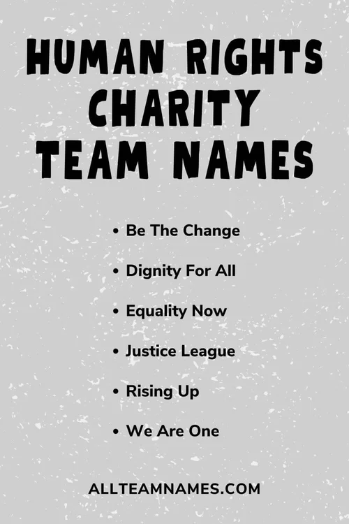 363 Inspirational Fundraising Team Names (By Category)