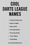 129 Clever Darts Team Names That Are Funny, Creative, And Cool