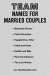 197 Creative Couple Team Names (From Funny To Cringe-Worthy)