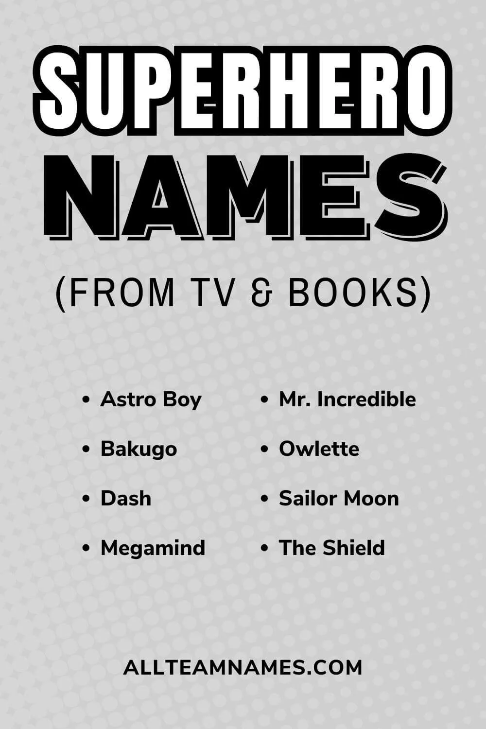 177 Iconic Superhero Team Names (Unique & Funny)