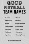 175 Netball Team Names That Score Major Points