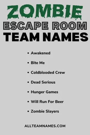 481 Best Escape Room Team Names (Sorted Into Eleven Categories)