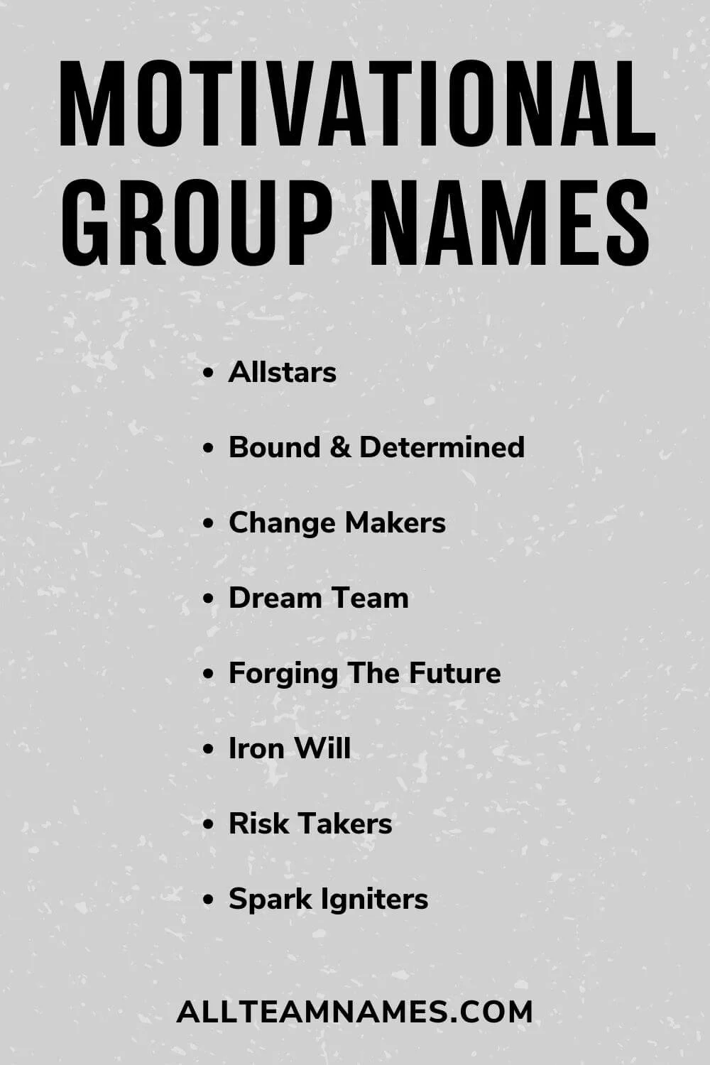 161 Motivational Group Names To Unleash Success