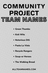 325 Best Project Names For Work, School, Or Volunteering