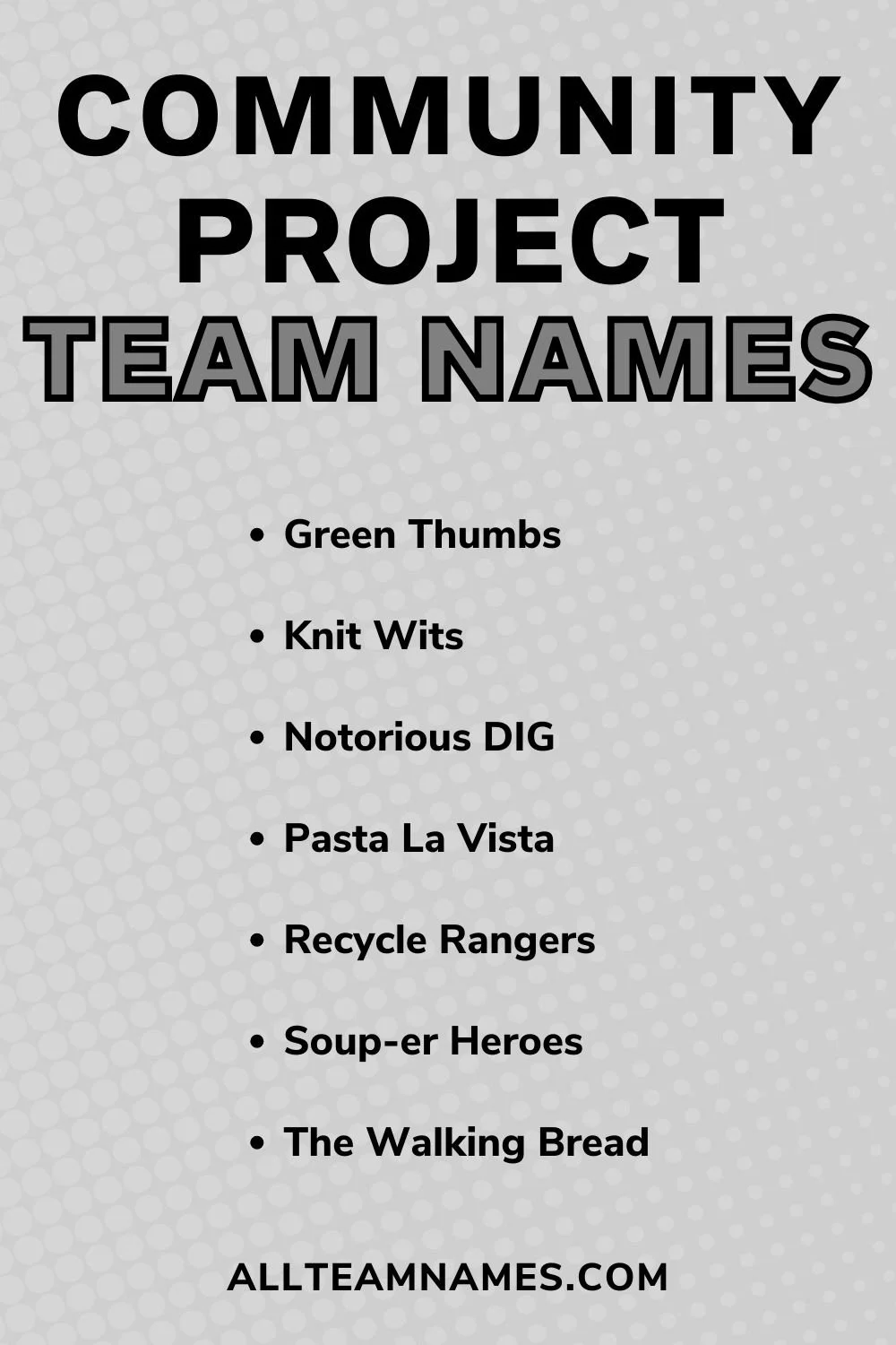 325 Best Project Names For Work, School, Or Volunteering