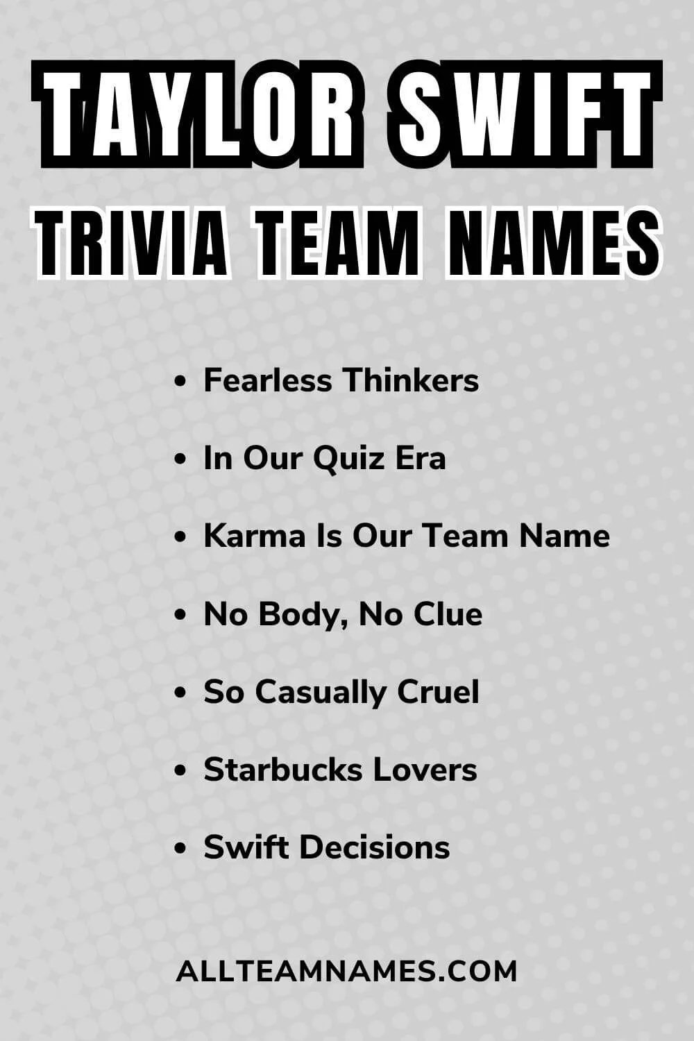 500+ Quiz And Trivia Team Names (Funny, Best And Clever)