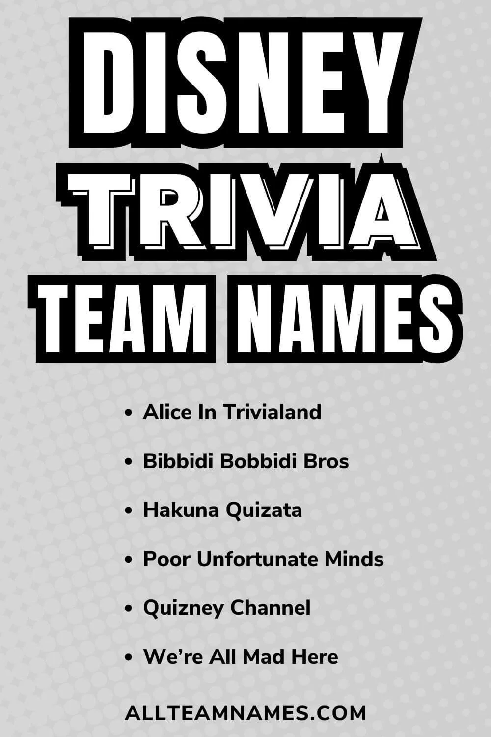500+ Quiz And Trivia Team Names (Funny, Best And Clever)