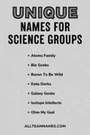 123 Brilliant Science Group Names For Teams And Clubs