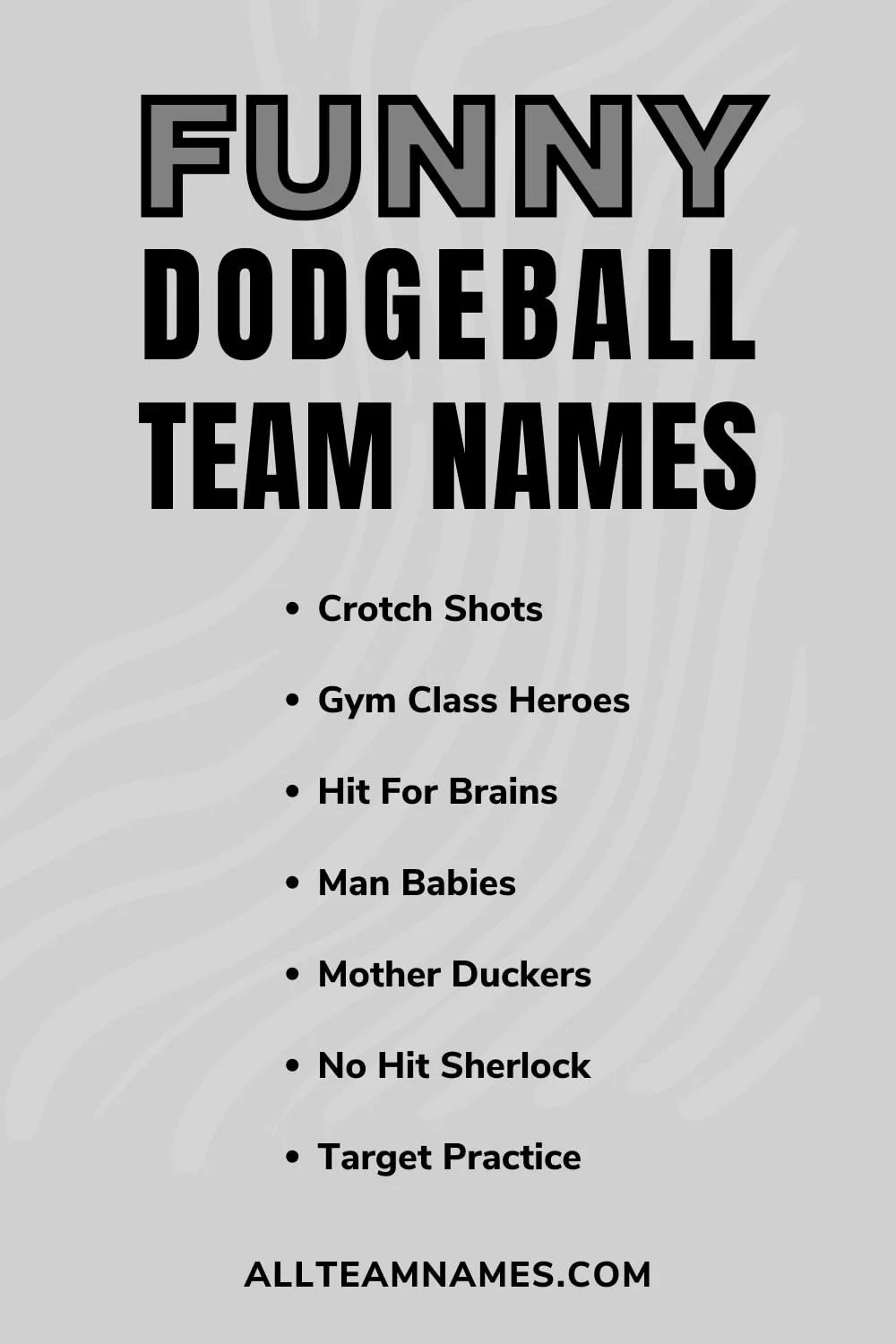 183 Best Dodgeball Team Names That Are Funny Or Clever