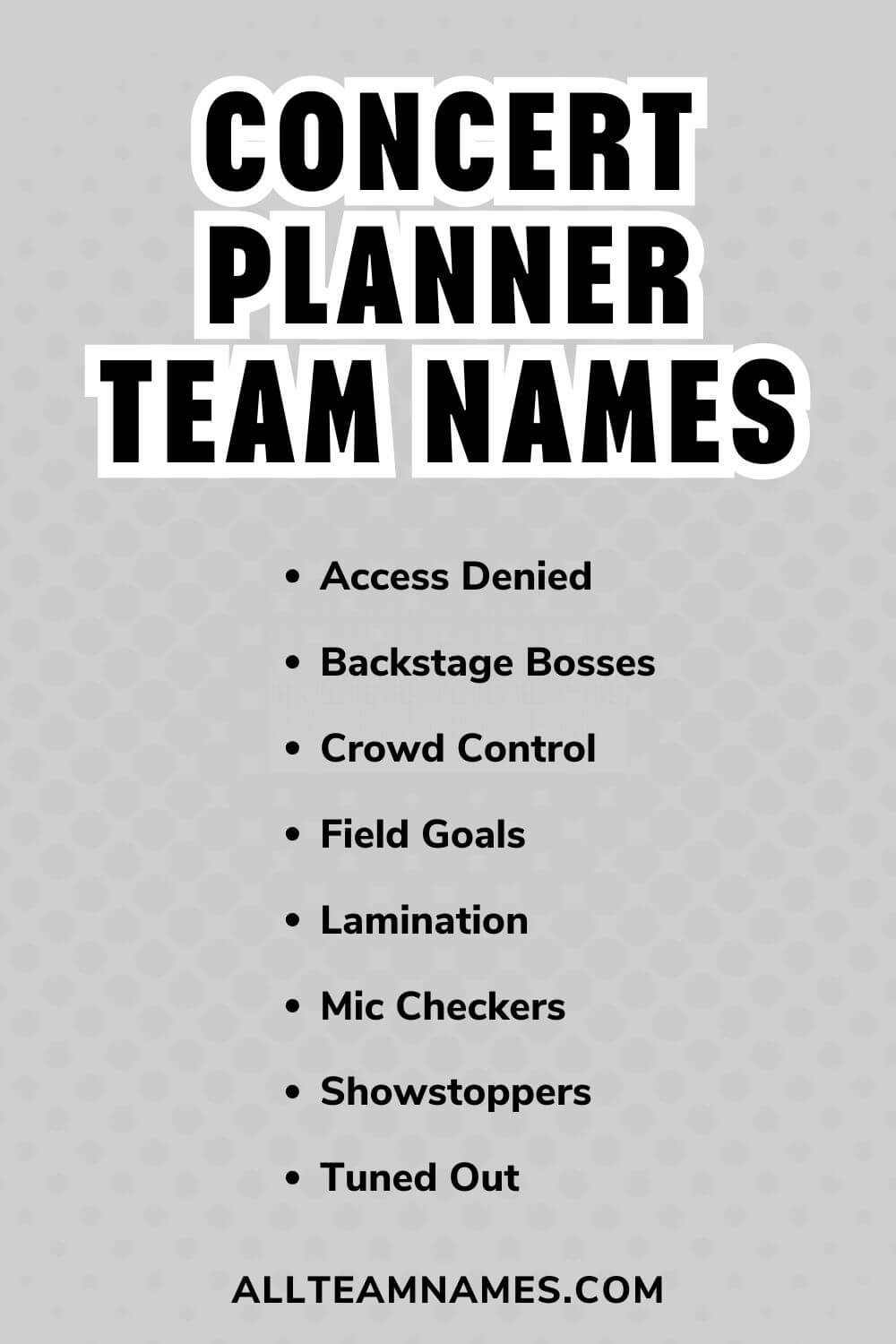 209 Creative Event Planner Team Names To Slay Every Soirée