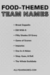 309 Sizzling Cooking Team Names That Are Creative And Funny