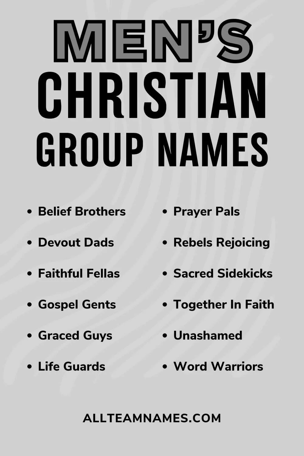 391 Fellowship Names For Bible Study Groups (Youth And Adults)