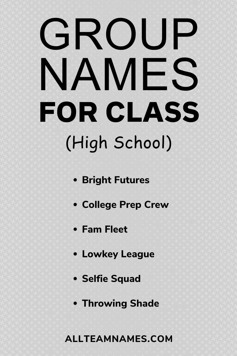 189 Best Student Group Names For School & College