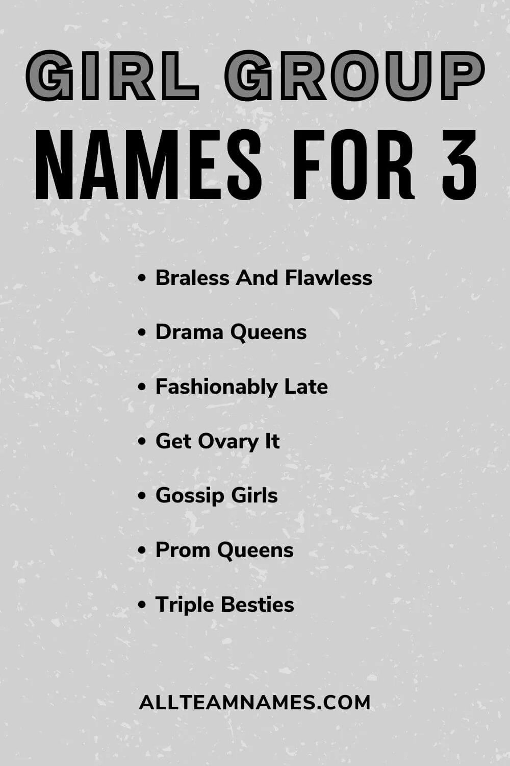 365 Trio Name Ideas For Friends Group Chats Teams Family 365 Trio Name Ideas For Friends Group Chats Teams Family